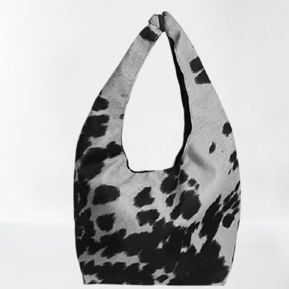 Bags | Custom Handmade Cow Print Bag | Poshmark